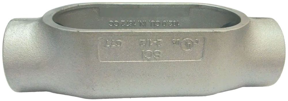 Konkore C17KON 1/2" Threaded C-Conduit Body Form-7 Grey Iron | Gordon ...