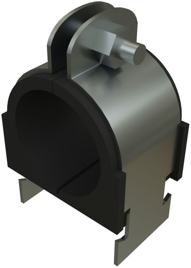 Power-Strut PS-022T-ZD 1-3/8"" Tube Clamp | Gordon Electric Supply, Inc.