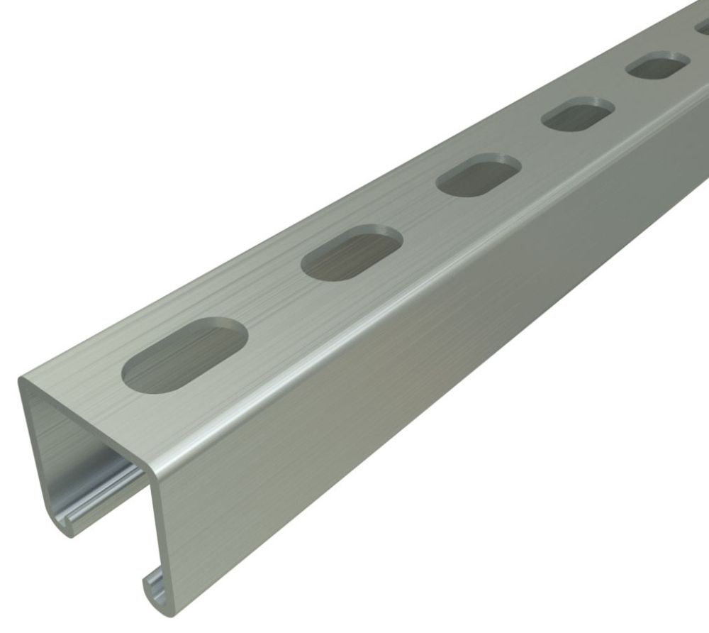 Unistrut P1000T-10HG 1-5/8"" x 1-5/8"", 12 Gauge Slotted | Gordon ...