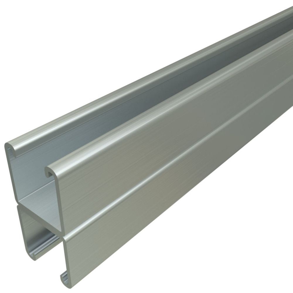 Unistrut P1001-20HG 1-5/8"" x 3-1/4"", 12 Gauge Back-to-Back, Solid ...