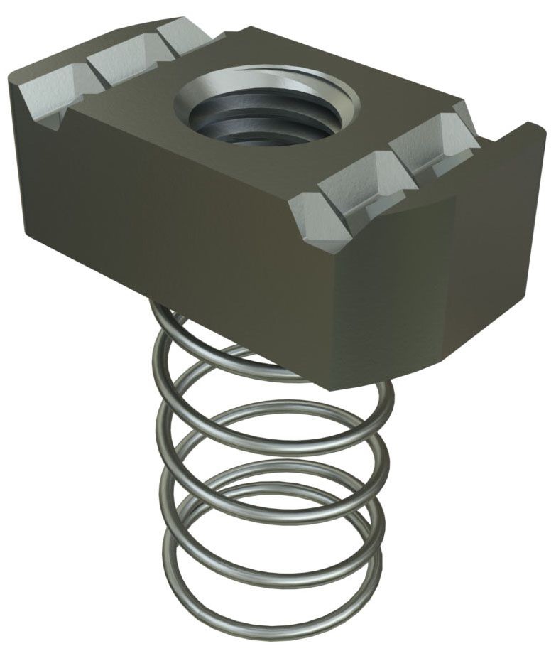 Unistrut P1008-EG 3/8"" Spring Nut ( 1-5/8"" Series ) | Gordon Electric ...
