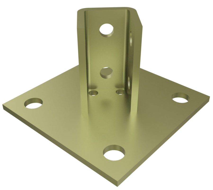 Unistrut P2072A-ZD Post Base | Gordon Electric Supply, Inc.