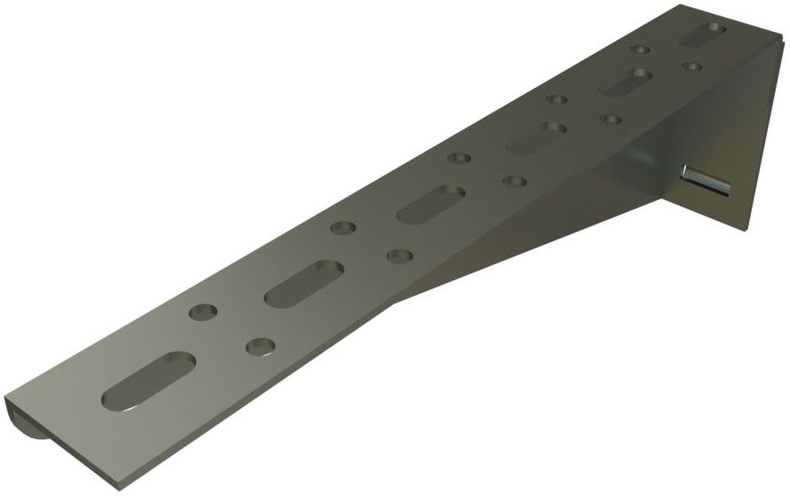 Unistrut P2495R-HG 14"" Folded Shelf Bracket | Gordon Electric Supply, Inc.