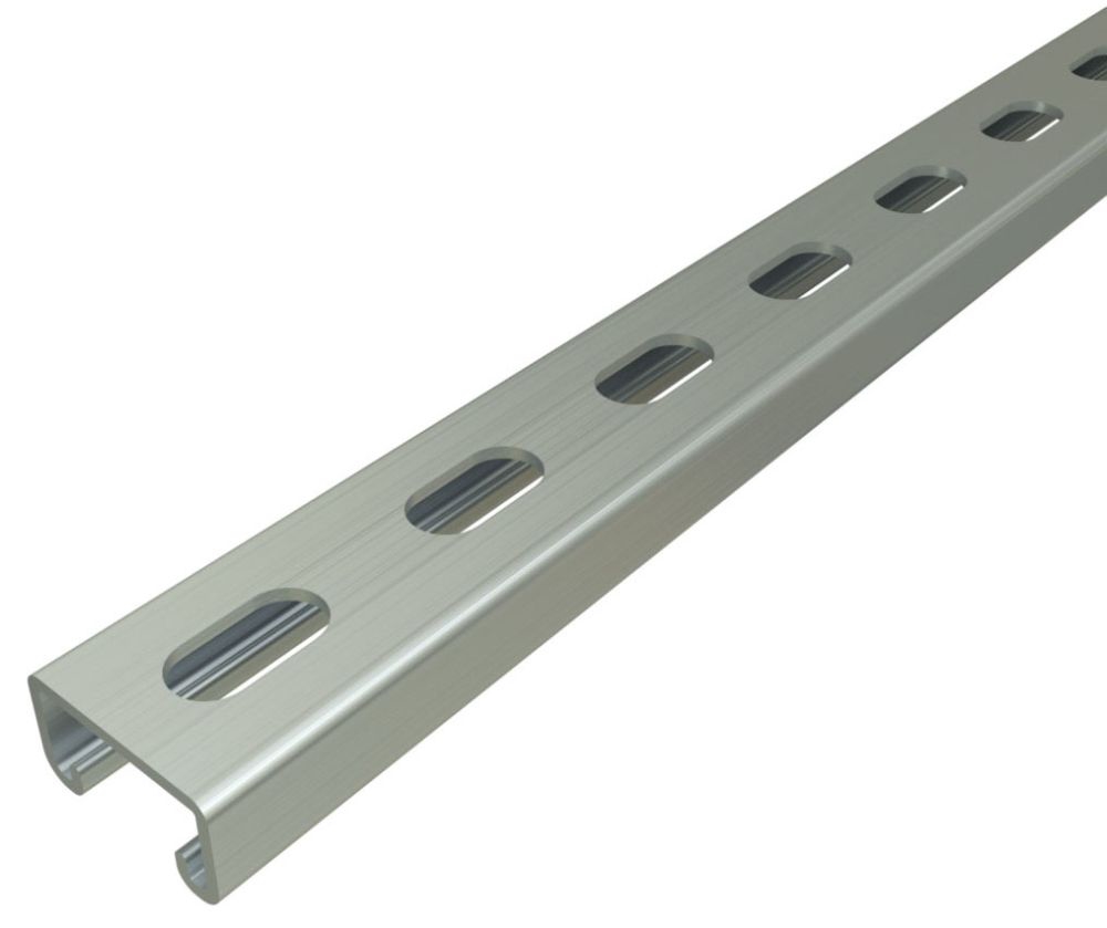 Unistrut P3300T-10HG 1-5/8"" x 1-5/8"", 12 Gauge, Slotted | Gordon ...