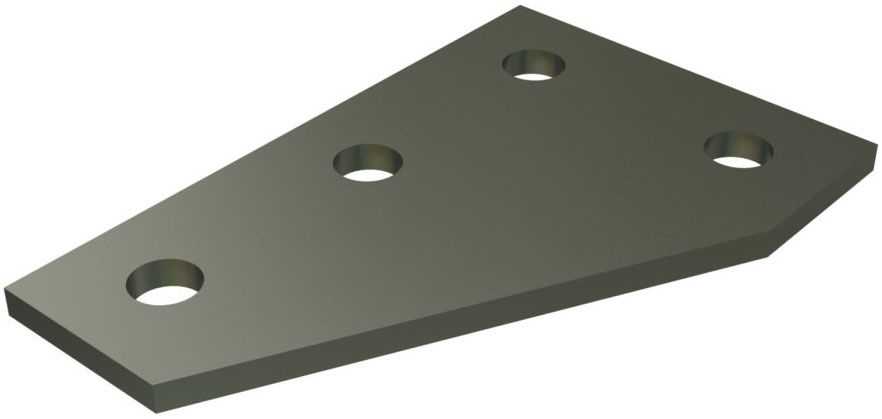 Unistrut P6380-EG Flat Plate Fitting | Gordon Electric Supply, Inc.