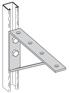 BLINE B289-12SS4 BRACKET 12 1/2-IN. STAINLESS STEEL 304 | Gordon ...