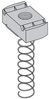 BLINE N722ZN SPRING NUT #10-24 THREAD 1/4-IN. NUT | Gordon Electric ...