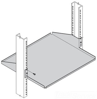 BLINE SB5962315ATG CENTER MOUNT SHELF 23-IN. RACK WIDTH 6-IN. TELCO ...