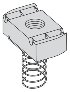 BLINE N527ZN SPRING NUT #10-32 THREAD 1/4-IN. NUT | Gordon Electric ...