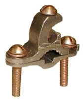 Bridgeport RB-17 Rebar Ground Clamp Front | Gordon Electric Supply, Inc.