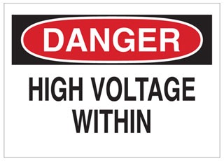 BRADY 84906 ELECTRICAL HAZARD SIGN | Gordon Electric Supply, Inc.
