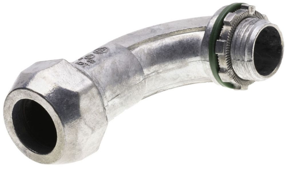 Bridgeport 895-DC2 3/8"" 90-Deg Pvc Mc Cable Connector | Gordon ...