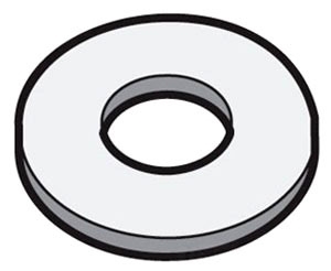 CABLOFIL EZFW3/8EZ 100/CS FLAT WASHER | Gordon Electric Supply, Inc.