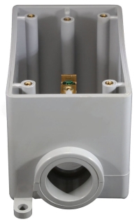 CANTEX 5133301 3/4 1G PVC FD BOX W/MNT | Gordon Electric Supply, Inc.