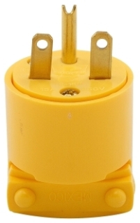 COOPER 4866-BOX YEL PLUG-NEMA6-15P | Gordon Electric Supply, Inc.