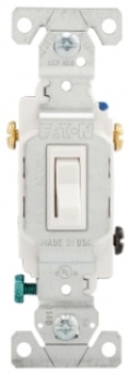 COOPER 7728W-SP DECO DUPLEX SWITCH | Gordon Electric Supply, Inc.
