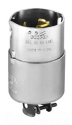 COOPER CS6365 3P 4W 50A 125V ARMD PLUG | Gordon Electric Supply, Inc.