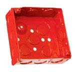 Crouse-Hinds TP404RED 4" Square 1-1/2" Deep Box | Gordon Electric ...