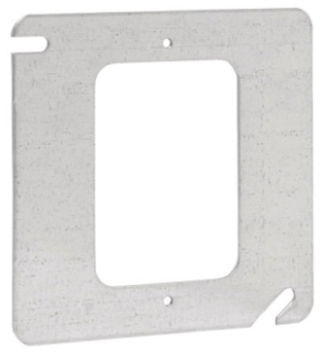 CROUSE-HINDS TP480 4" Square 1-Gang Flat Cover | Gordon Electric Supply, Inc.