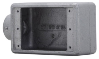 Crouse-Hinds FD1 1-Gang Device Box | Gordon Electric Supply, Inc.