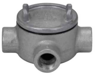 Crouse-Hinds GUAT36 1" Guat Conduit Body & Cover | Gordon Electric ...