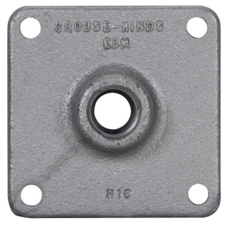 Crouse-Hinds RSMP3 1" Conduit 1-Hub Plate | Gordon Electric Supply, Inc.