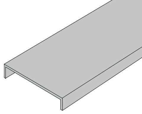 Chalfant 7A24010 24"" Solid Cover 12Ft Long | Gordon Electric Supply, Inc.