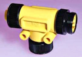 WOODHEAD DNETAUXPT DEVICENET 4P AUX POWER TEE | Gordon Electric Supply ...