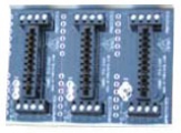 Ditek DTK-3MB Three Module Snaptrack-Type Base For 2Mhlp Series ...