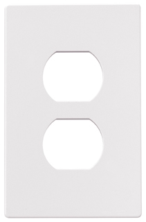 COOPER PJS8W 1G RCPT SCRLS WHT WLPLT | Gordon Electric Supply, Inc.