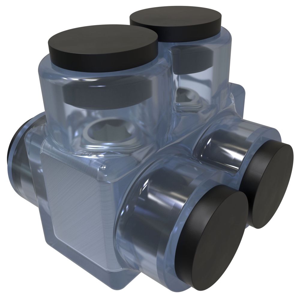 Ilsco ECTD-2-250 Clear Insulated Mechanical T 250-6 Ul CSA | Gordon ...