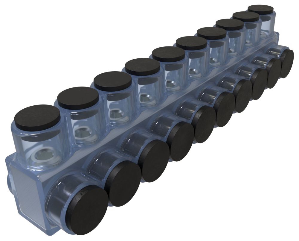 ILSCO ECTS-10-600 Clear Insulated Mechanical T 600-4 UL CSA | Gordon ...