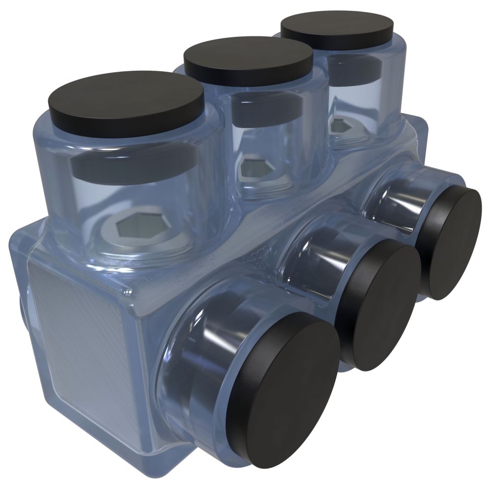 ILSCO ECTS-3-350 Clear Insulated Mechanical T 350-6 UL CSA | Gordon ...