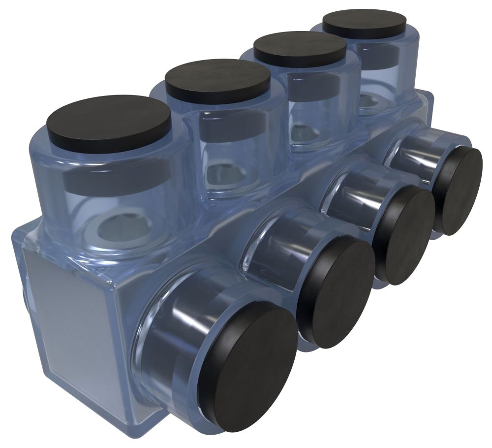 ILSCO ECTS-4-750 Clear Insulated AL Mechanical T 750-250 UL CSA ...
