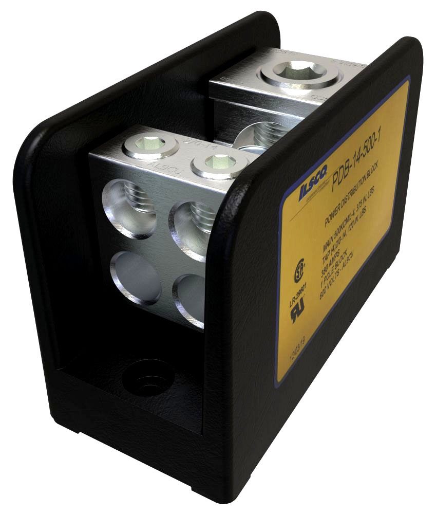 Ilsco PDB-14-500-1 Power Distribution Block | Gordon Electric Supply, Inc.