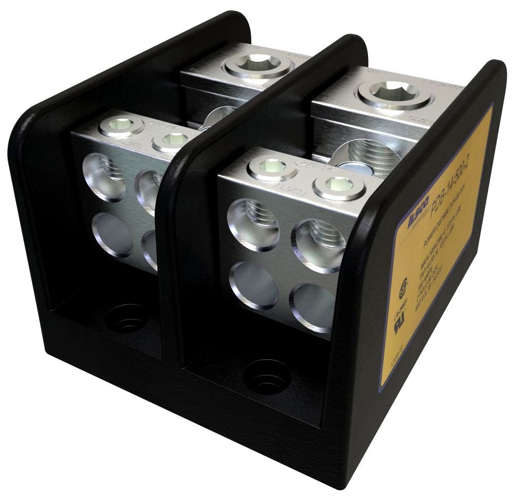 Ilsco PDB-14-500-2 Power Distribution Block | Gordon Electric Supply, Inc.