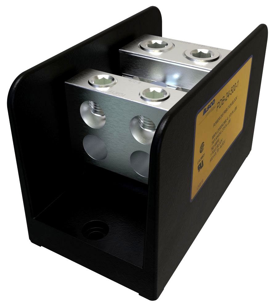 ILSCO PDB-24-500-1 PWR DISTR BLOCK | Gordon Electric Supply, Inc.