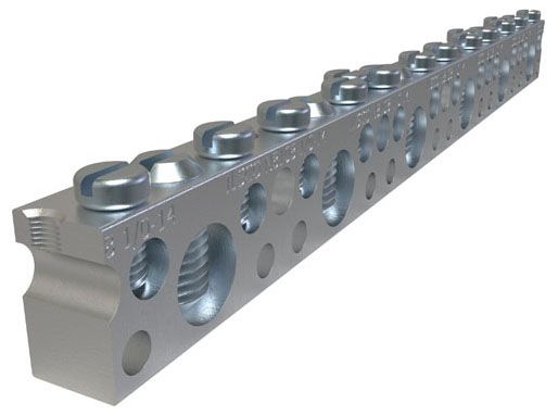 Ilsco NBAE-0615-2 Aluminum Neutral Bar | Gordon Electric Supply, Inc.