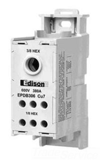 Edison EPDB104 175A Power Distribution Block | Gordon Electric Supply, Inc.