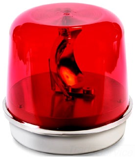 EDWARDS 58R-N5-100WH 120VAC RED BEACON | Gordon Electric Supply, Inc.