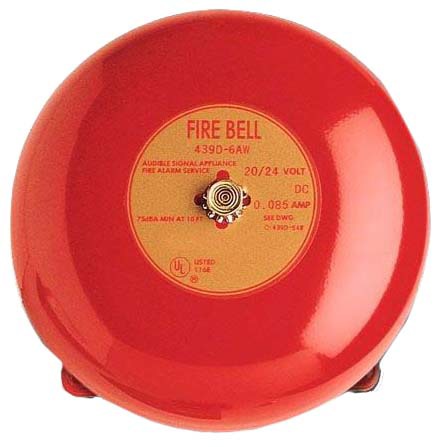 EDWARDS 439D-10AW-R 24V FIRE ALARM BELL | Gordon Electric Supply, Inc.