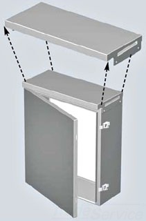 EXM 880-ESSS2008 ENCL SUN SHIELD | Gordon Electric Supply, Inc.
