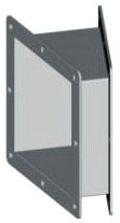 EXM 1412-XEL8022 Stainless Steel Wireway 22.5D Elbow | Gordon Electric ...