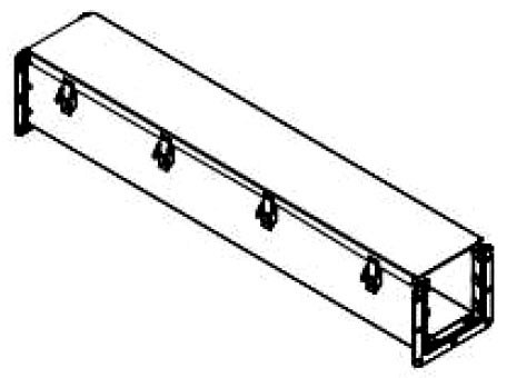 EXM 1500-SS2036 3Ft Nema12 Hinge Cover Trough | Gordon Electric Supply ...