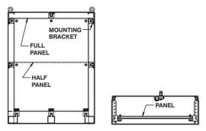 EXM 889-HP9036 Half Equipment Enclosure Panel | Gordon Electric Supply ...