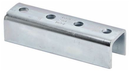 BLINE B172HDG FOUR HOLE SPLICE CLEVIS FOR B22 OR B52A CHANNEL HOT DIP ...