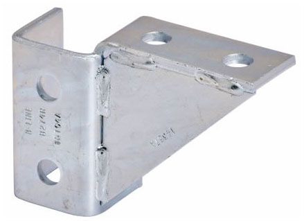 BLINE B274RAL EIGHT HOLE SINGLE CORNER GUSSETTED CONNECTION RIGHT HAND ...