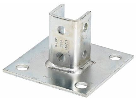 BLINE B280SQ-ZN POST BASE | Gordon Electric Supply, Inc.