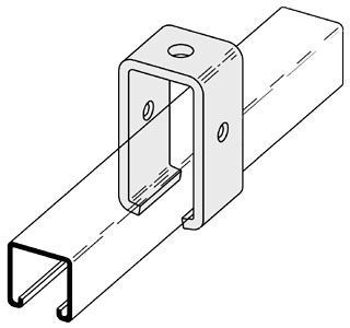 BLINE B349HDG TROLLEY BEAM SUPPORT HOT DIP GALVANIZED | Gordon Electric ...