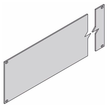 BLINE SB5771909FB BLANK PANEL 19-IN. RACK WIDTH 15 11/16-IN. HEIGHT 9 ...